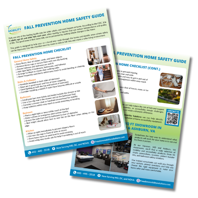 Preventing Falls at Home: What You Need to Know During Falls Prevention Month | Freedom Mobility ...